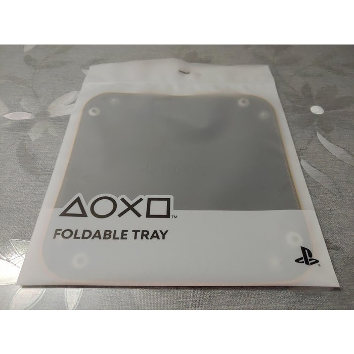 PlayStation 雙色拼接皮革 LOGO 壓紋摺疊盤 FOLDABLE TRAY | 蝦皮購物