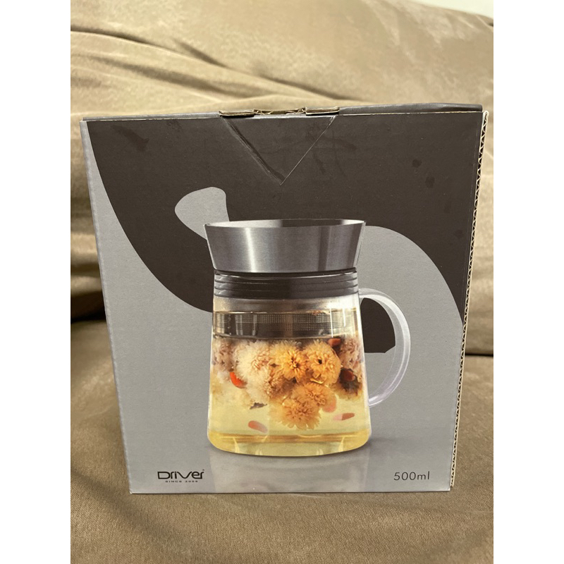 CLASSY ☆ 全新 Driver 甘丹茶壺 500ml 泡茶杯 泡茶壺 沖泡壺 泡茶杯 | 蝦皮購物