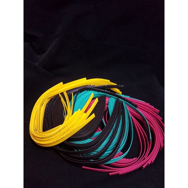 A0471_15 熱縮套管 熱縮管 彩色熱縮 100cm/條 1/1.5/2/2.5/3/3.5/4mm | 蝦皮購物