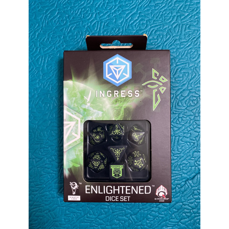 Ingress Enlightened Dice Set 啟蒙軍 骰子組 | 蝦皮購物