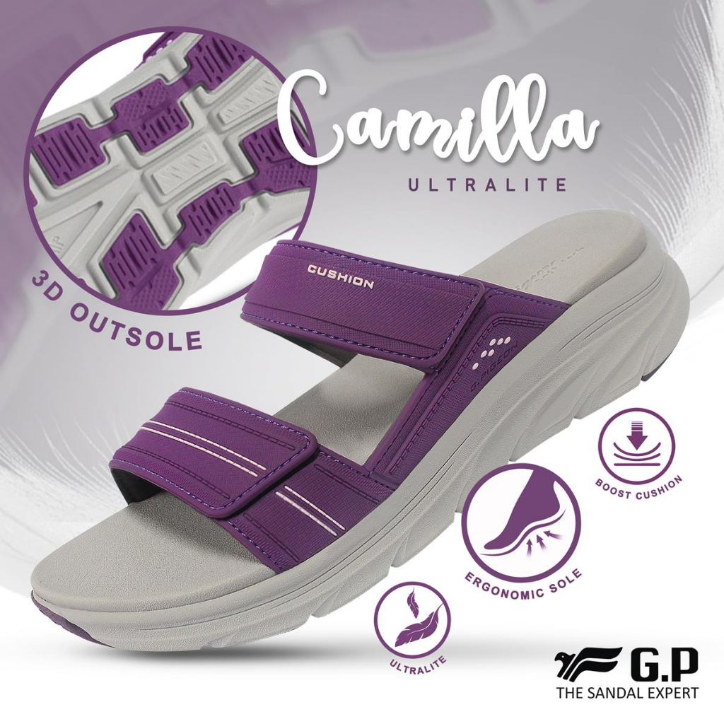 開發票+現貨 G.P 輕羽緩壓 機能 高彈性拖鞋 36~39號 G9383 G3738W G9370W G9377 GP | 蝦皮購物