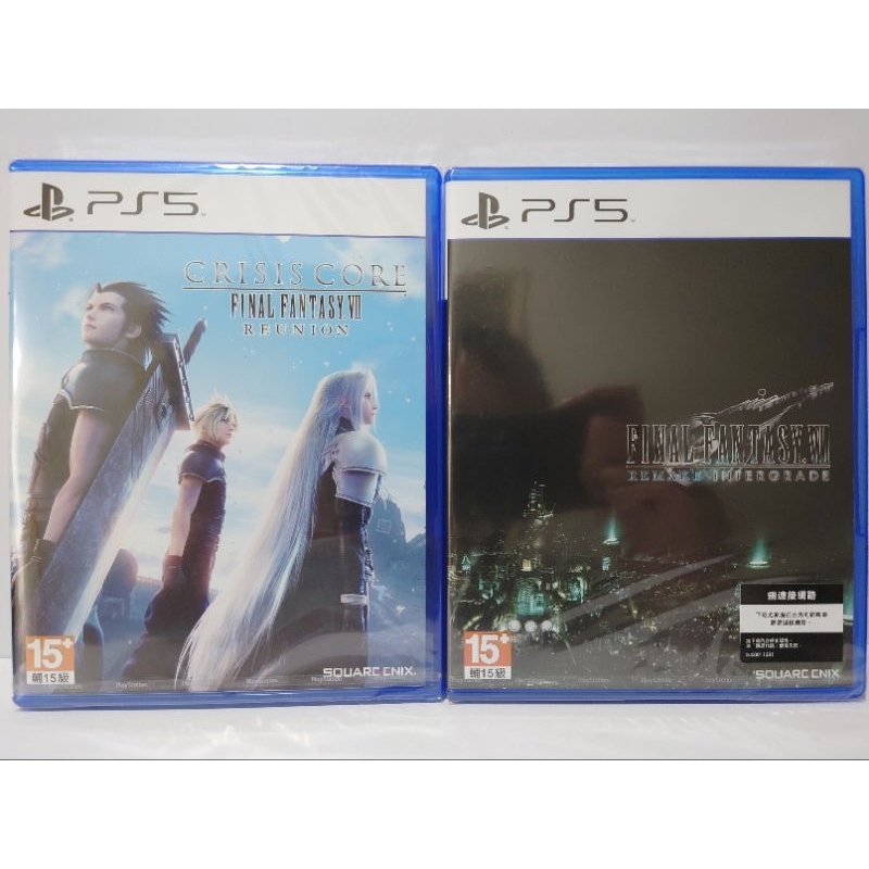 [全新當天寄]PS5 太空戰士7 重製版(本傳)+緊急核心(前傳) 中文版 FF7 CC | 蝦皮購物