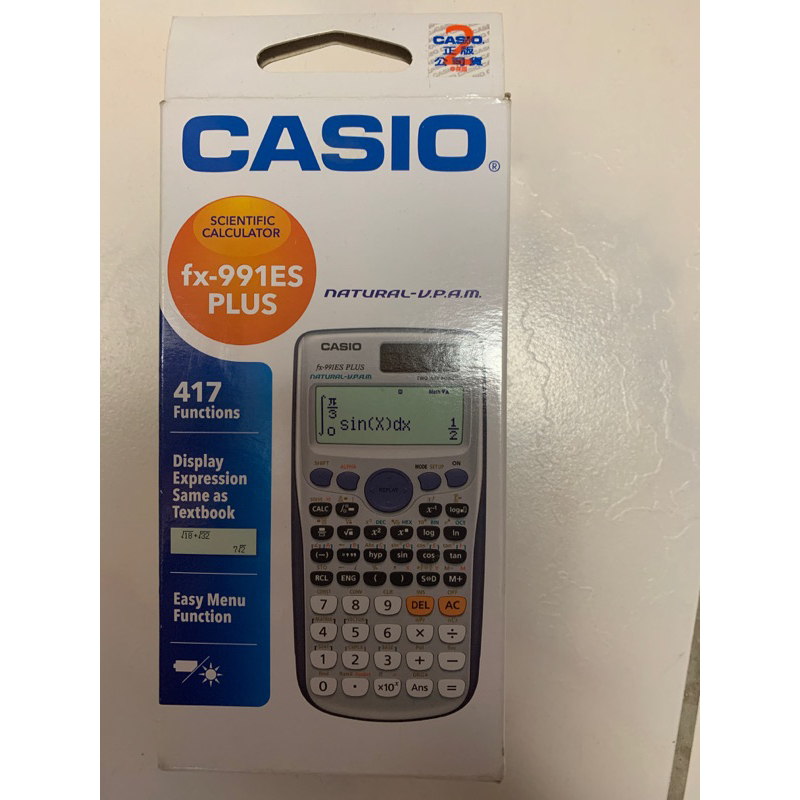 CASIO fx-911ES PLUS 台灣公司貨 | 蝦皮購物