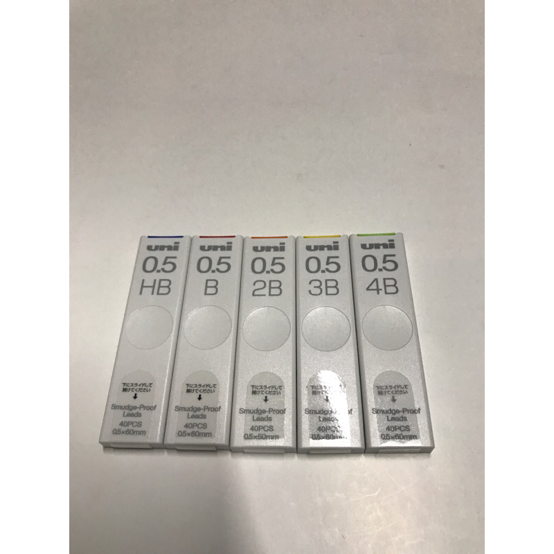 Uni 三菱抗污0.5mm自動鉛筆芯UL-S-0.5-40一盒40pcs | 蝦皮購物