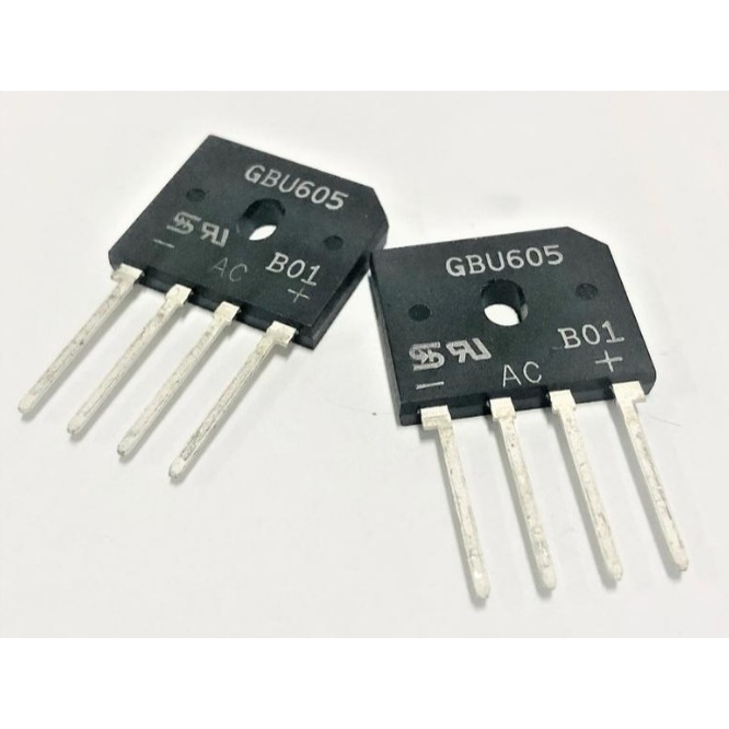 『正典UCHI電子』TSC WTE 橋式 4A 6A 10A 梳型 整流器 GBU405 605 1010G 單顆販售 | 蝦皮購物