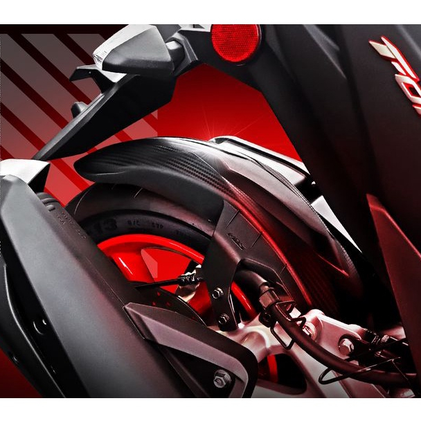 MOS FORCE 1.0 1代 SMAX ABS 碳纖維 卡夢 壓花 後土除 加長 土除 內土除 後輪 大胎 擋泥板 | 蝦皮購物