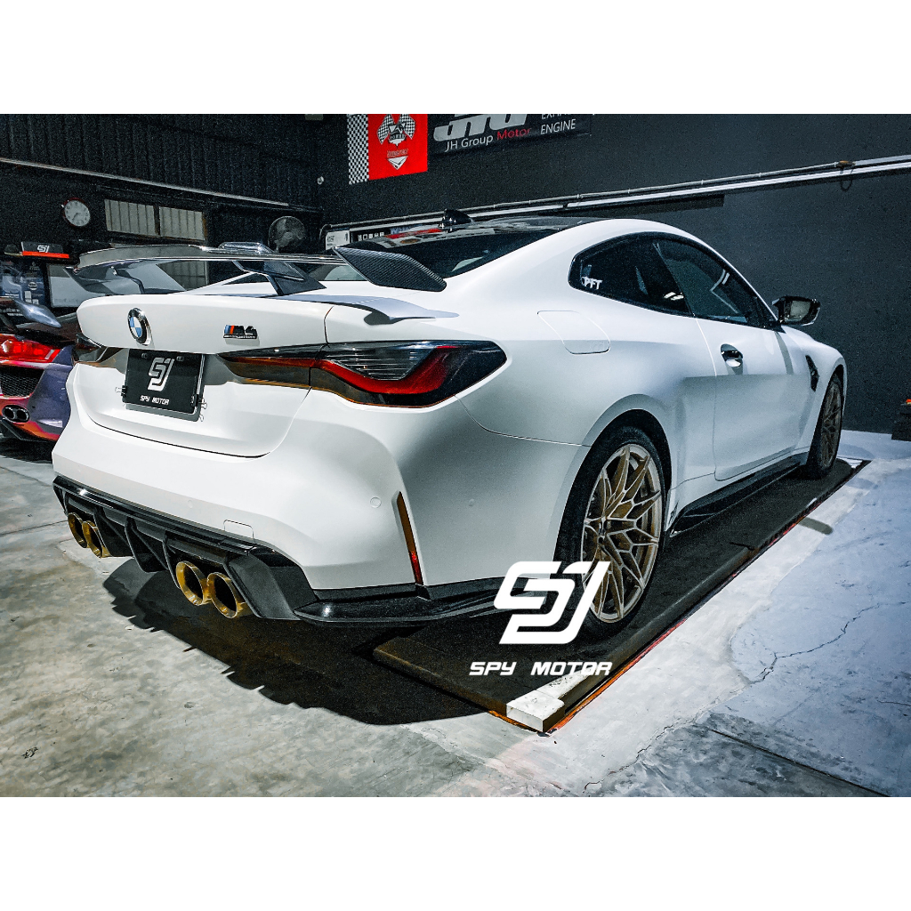 【SPY MOTOR】BMW G80 G82 M3 M4 MP款乾碳纖維尾翼 | 蝦皮購物