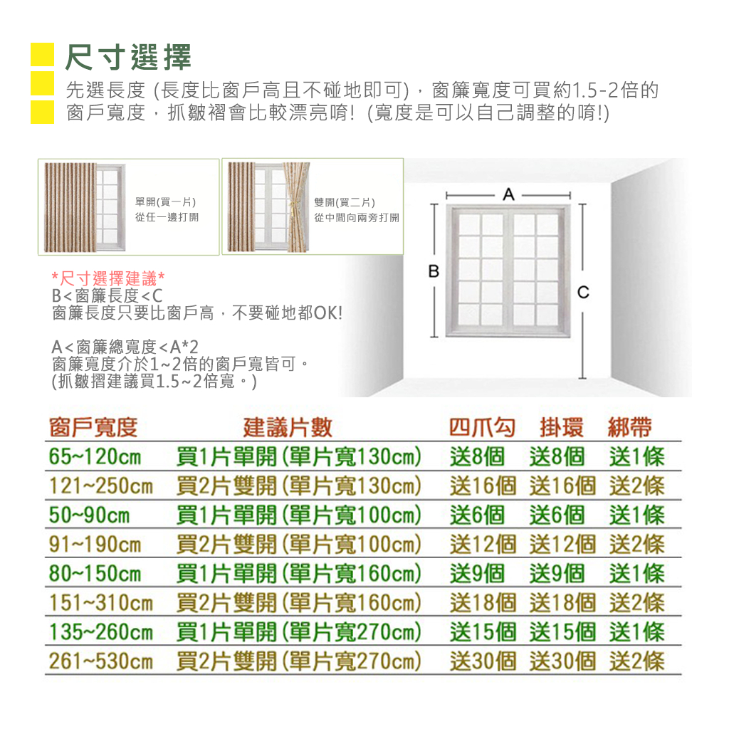 【門簾工房】藍七葉草 遮光窗簾 寬130*高160公分*一片 現貨供應 多款可選 送綁帶+掛環+四爪勾 CW307 | 蝦皮購物