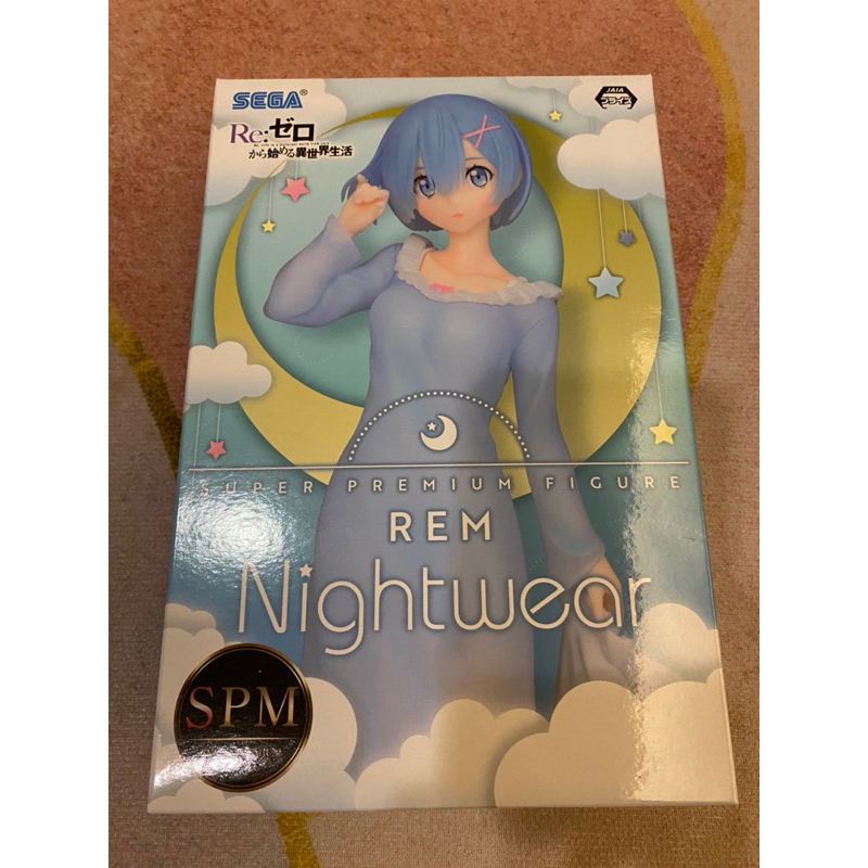 re:從零開始的異世界生活 SEGA 正版 代理 景品 雷姆 睡衣 SPM | 蝦皮購物