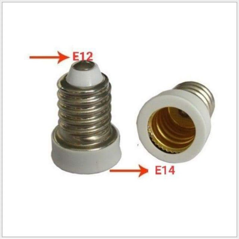 E14燈轉E27燈座 E27轉E14燈泡轉接頭 轉換頭 燈頭 DIY LED 另有E14轉E27 | 蝦皮購物