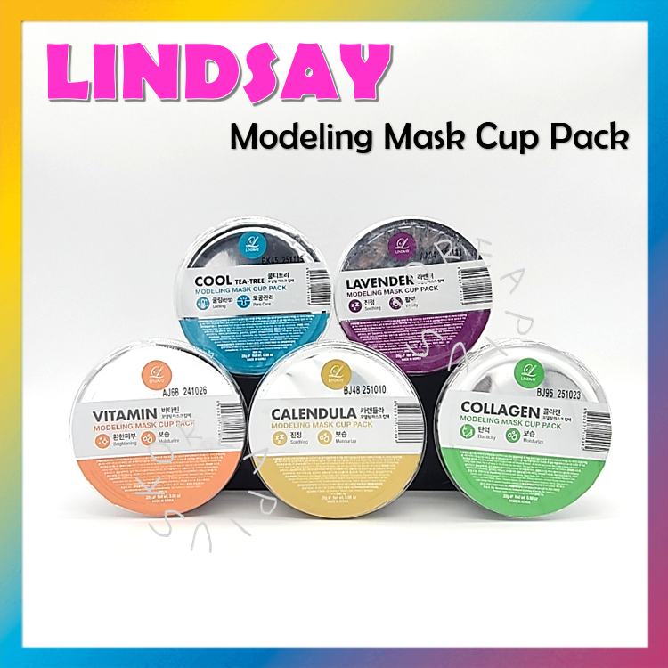 [LINDSAY] Modeling Mask Cup Pack 28g | 蝦皮購物