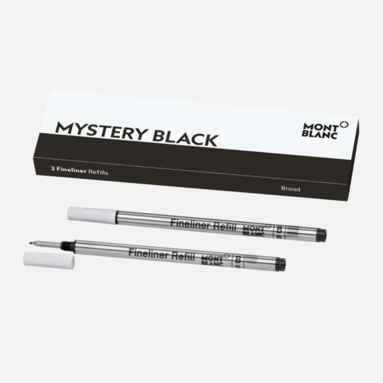 萬寶龍MONTBLANC細字筆筆芯 簽字筆筆芯( 尺寸B )黑色～Fineliner Befill筆芯2入 | 蝦皮購物
