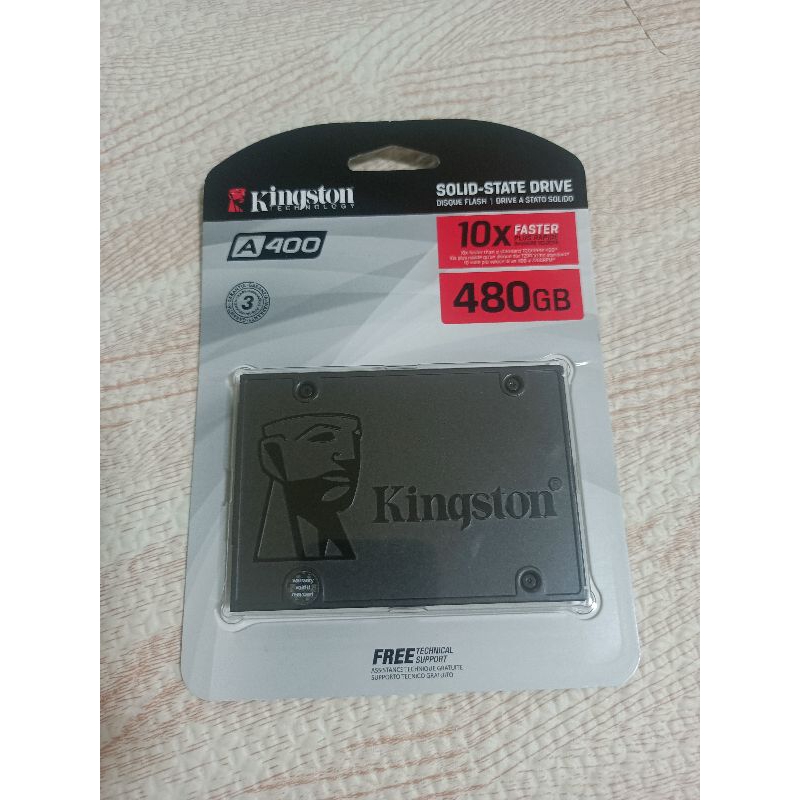 金士頓 Kingston A400 480GB SATA-3 2.5吋 SSD固態硬碟 (SA400S37/480G) | 蝦皮購物