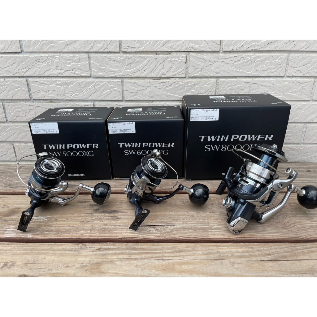 新漁友釣具 SHIMANO 21年式TWIN POWER SW 5000XG 6000PG 8000HG 捲線器 | 蝦皮購物