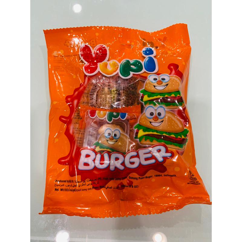 Yupi呦皮漢堡QQ糖 28g | 蝦皮購物