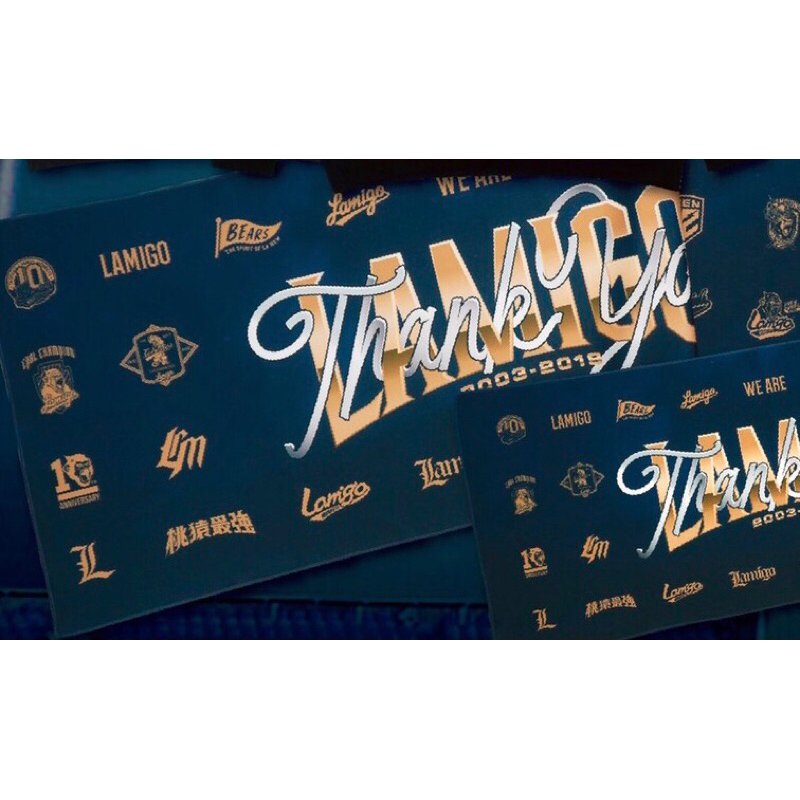 2019 Lamigo桃猿 Thank You Lamigo 紀念毛巾 大浴巾 樂天桃猿 Rakuten Monkeys | 蝦皮購物