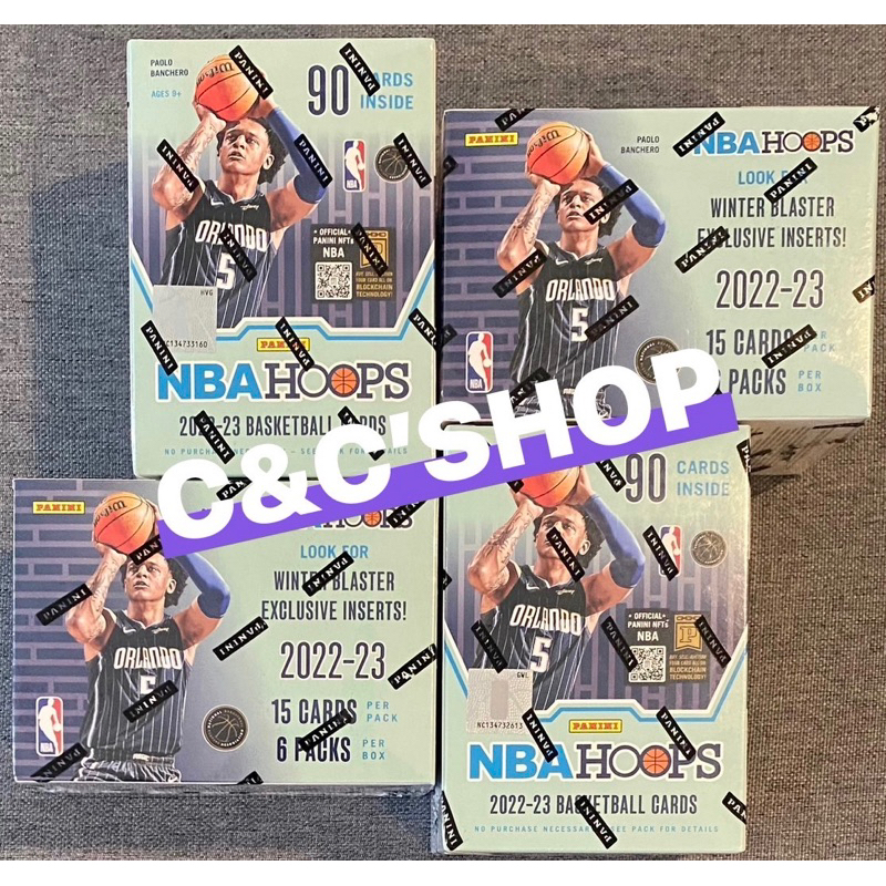 【CCSHOP】 ️22-23 NBA Hoops Winter Blaster Holiday冬季雪花版手雷卡盒一盒 | 蝦皮購物