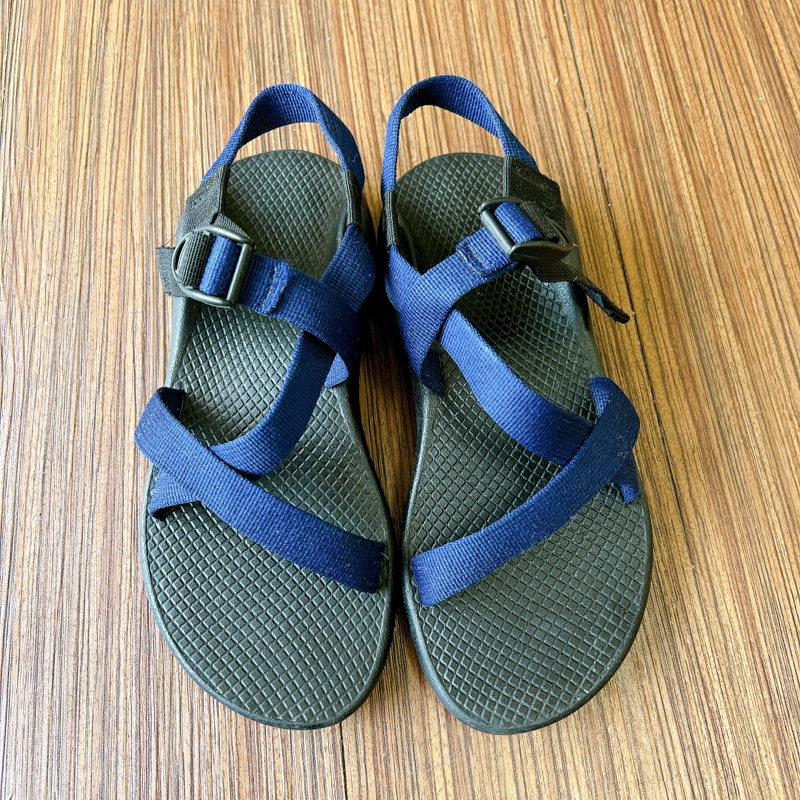 Chaco CLASSIC 深藍經典越野運動涼鞋 女款標準款 39號 w8 | 蝦皮購物