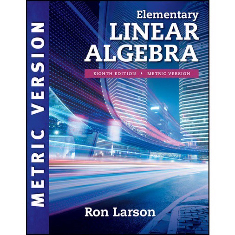 線性代數原文書elementary Linear Algebra 蝦皮購物