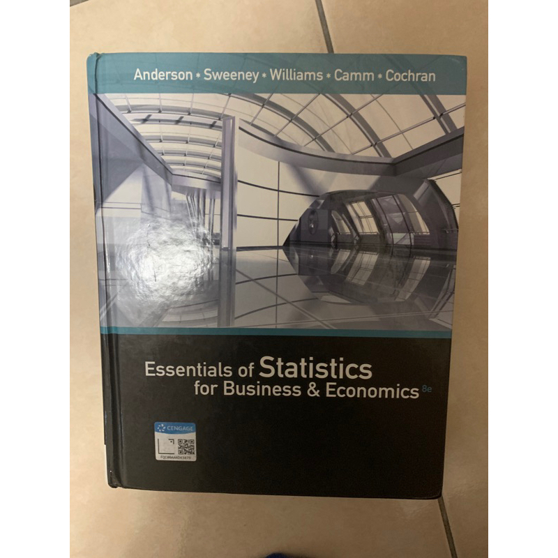 Essentials of Statistics for Business & Economics 商業與經濟統計基礎 | 蝦皮購物