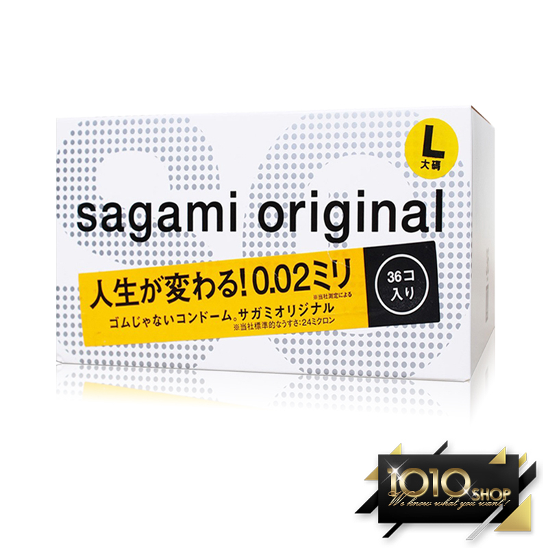 【1010SHOP】相模元祖 Sagami 002 超激薄 L-加大尺寸 58mm 保險套 36入 / 單盒 家庭計畫 | 蝦皮購物