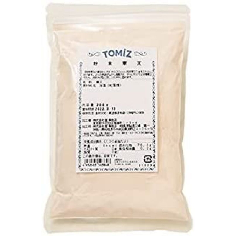 [新貨到]日本 TOMIZ 富澤商店 粉寒天 粉末寒天 寒天 20g（4g × 5）/200g | 蝦皮購物