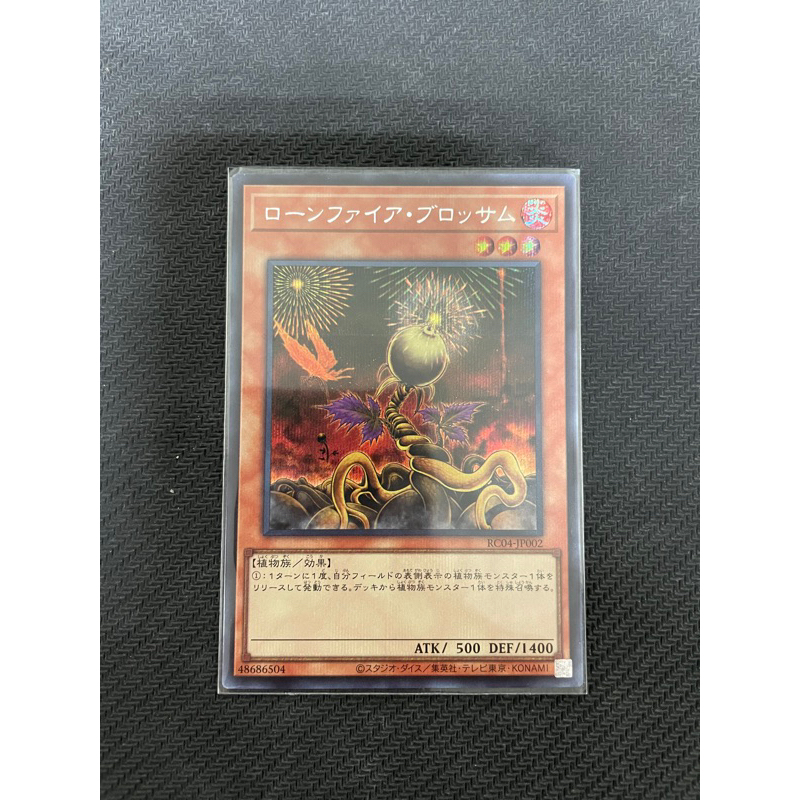 「Akira」遊戲王 RC04-JP002 孤燃花 (半鑽 | 蝦皮購物