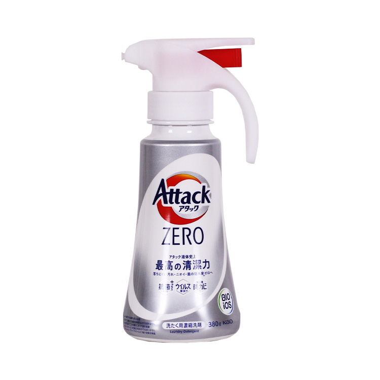 KAO 花王 Attack ZERO 極淨抑菌超濃縮洗衣精 滾筒式 直立式 室內曬衣 洗衣精【和泰美妝】 | 蝦皮購物