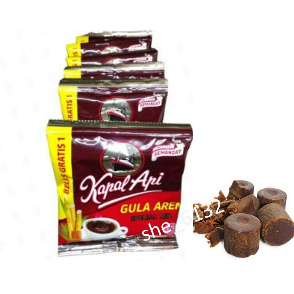 Kapal Api Gula Aren Kopi 帆船咖啡 棕梠糖風味 10x23g | 蝦皮購物