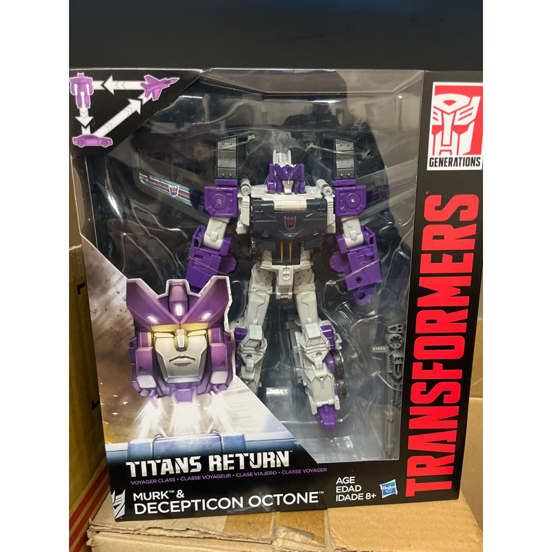 Transformers 變形金剛 泰坦之戰 頭領戰士 Octone | 蝦皮購物