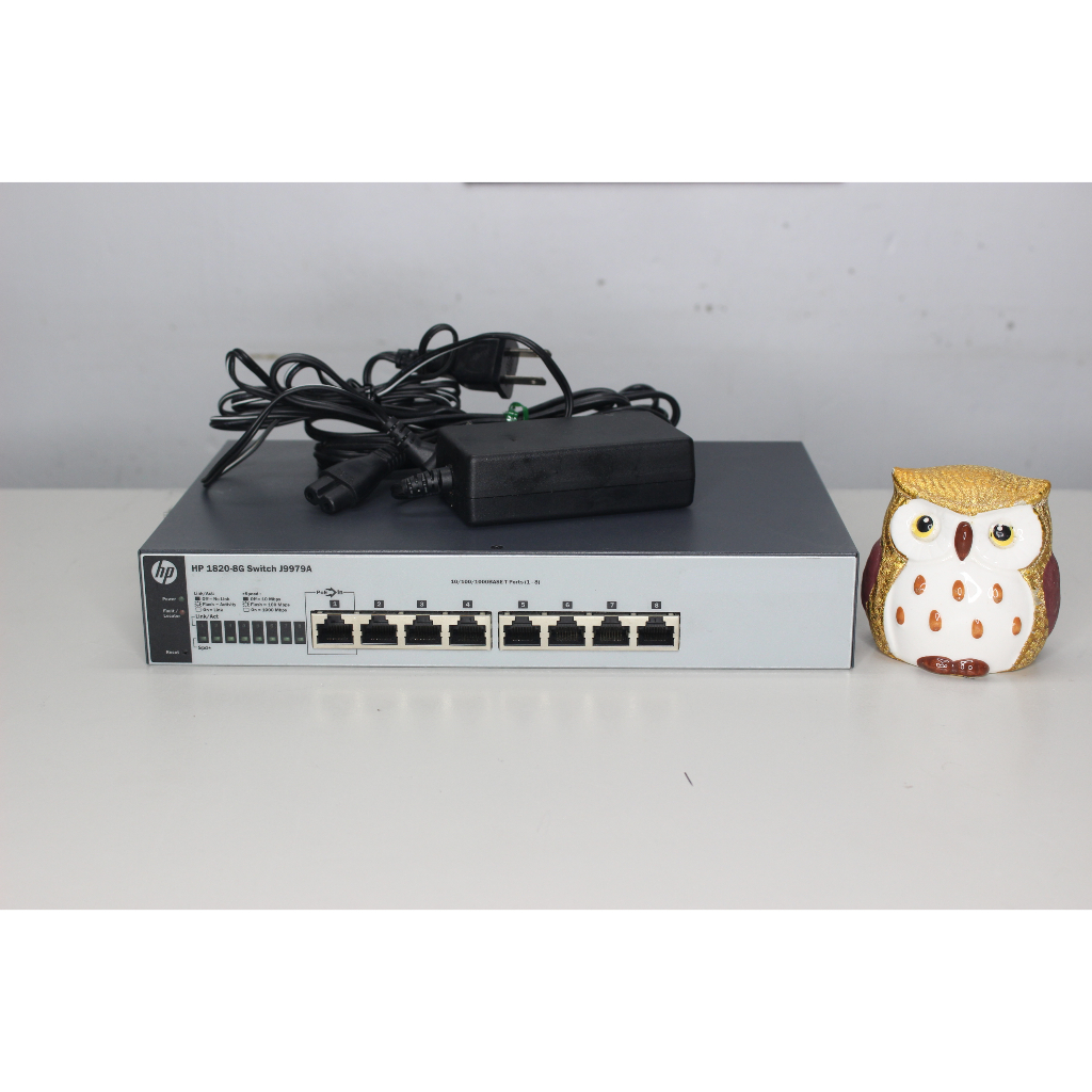HP 1820-8G J9979A 8Port Web Managed Gigabit 附 變壓器 | 蝦皮購物