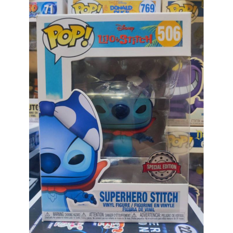 FUNKO POP 正版 506 史迪奇 超人 超級英雄 迪士尼 系列 | 蝦皮購物