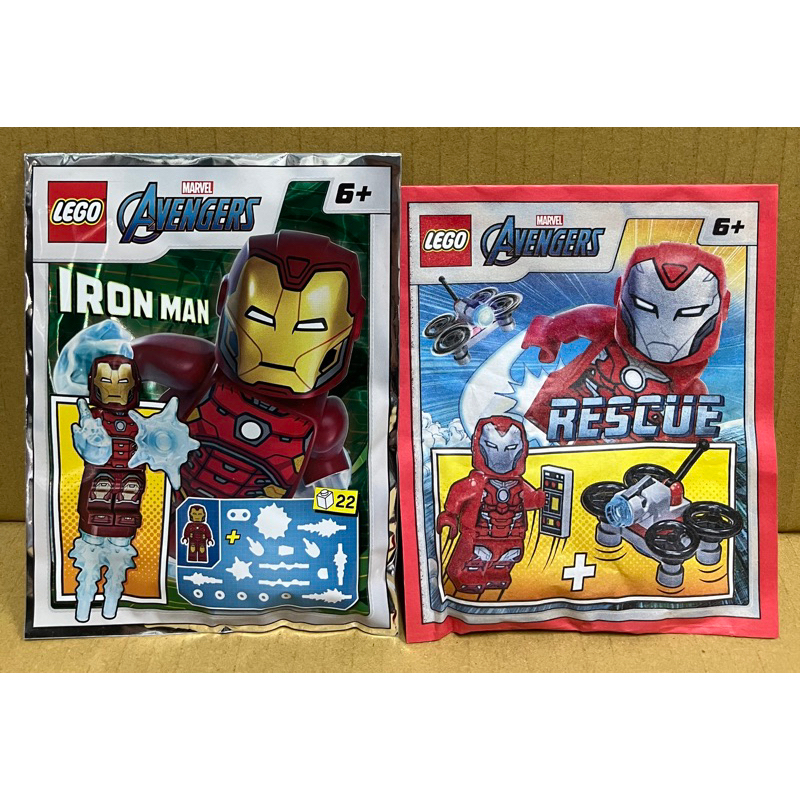 《蘇大樂高》LEGO 242217 242210鋼鐵人 小辣椒（全新 | 蝦皮購物