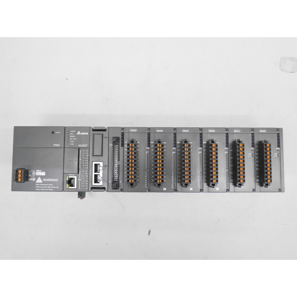 (HLFA-PLS) 台達 AS322T PLC 16AM 16AN 輸出入 AS04TC 溫度 AS04AD 類比模組 | 蝦皮購物