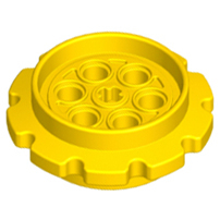 AndyPB 樂高LEGO 黃色 履帶輪/大/科技 5x5x2 [57519] Wheel 4494518 | 蝦皮購物