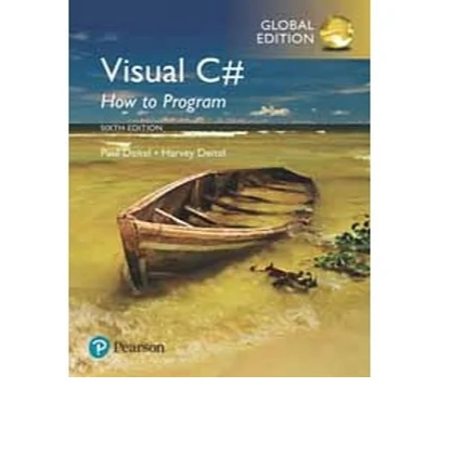 [書本熊~全華]VISUAL C# HOW TO PROGRAM 6/E (GE)9781292153469 | 蝦皮購物