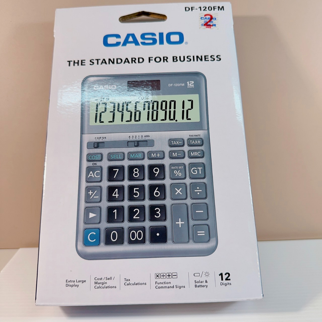 CASlO計算機(DF-120FM) /(DW-120MS) | 蝦皮購物