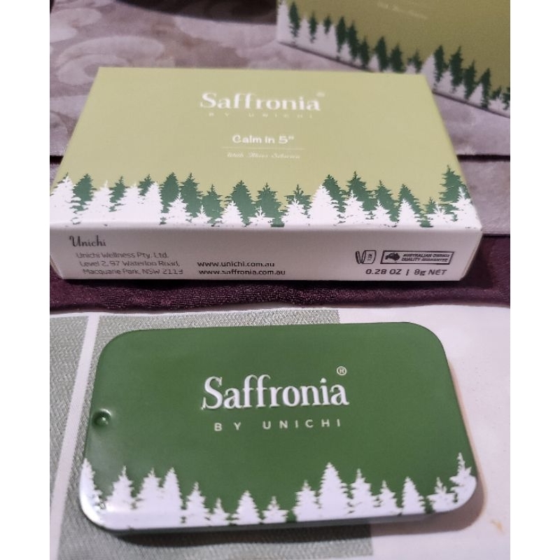Unichi Saffronia calm in 5 冷靜香 療癒性情緒香膏 8g | 蝦皮購物