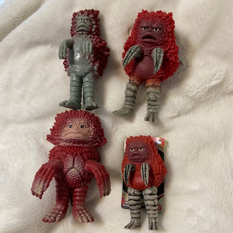 現貨 Pigmon 皮古蒙 Garamon 卡拉蒙 老膠 1983 1999 2005 2015 實拍如圖 奧特怪獸 | 蝦皮購物