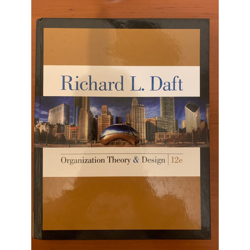 Organization Theory & Design 12e 組織管理 | 蝦皮購物
