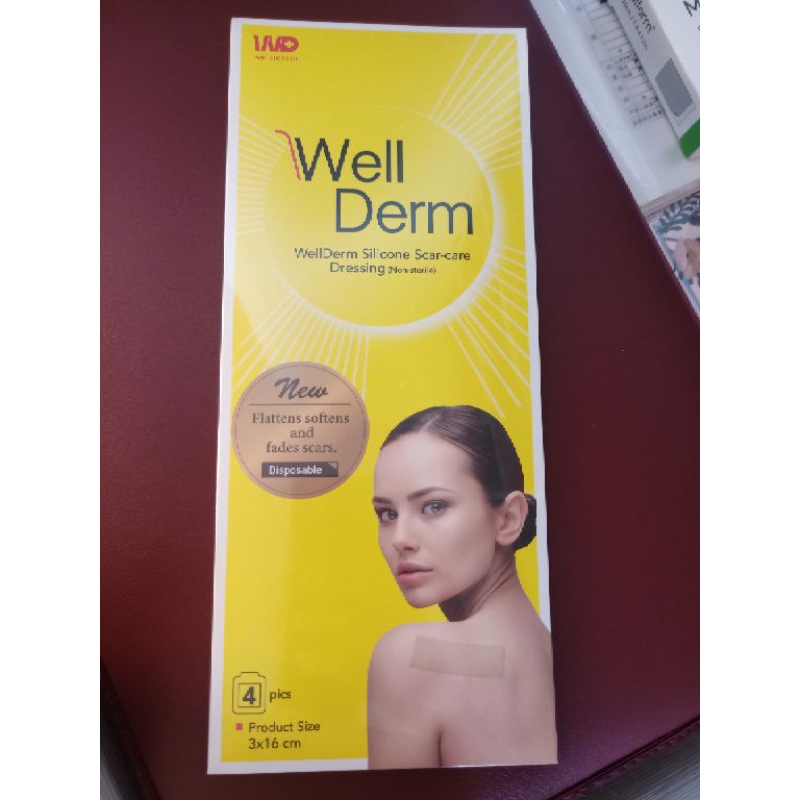 維凝敷 矽膠疤痕貼片 Well derm（未滅菌）剖腹產用 | 蝦皮購物