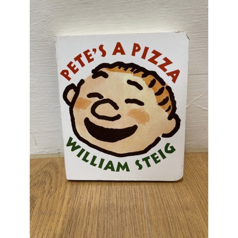 Pete’s A Pizza by William Steig全新硬頁書,邊角有撞傷，如照片介意勿下單 | 蝦皮購物