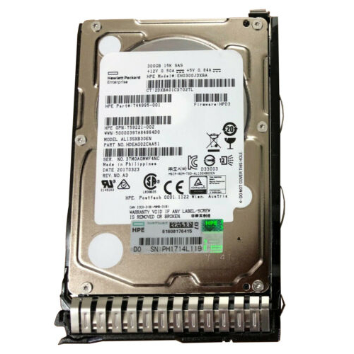 870753-B21 HPE 300GB SAS 12G 15K SFF 2.5 HDD 870792-001 | 蝦皮購物