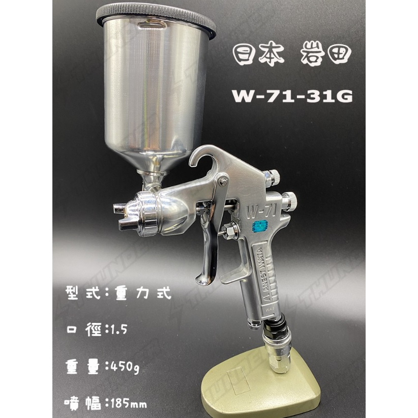 【氣動職人】日本 IWATA 岩田 W-71-31G W71 含稅 | 蝦皮購物
