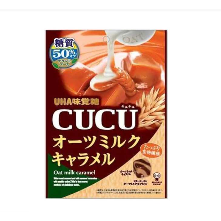 味覺糖 UHA CuCu 焦糖燕麥奶糖 80g | 蝦皮購物