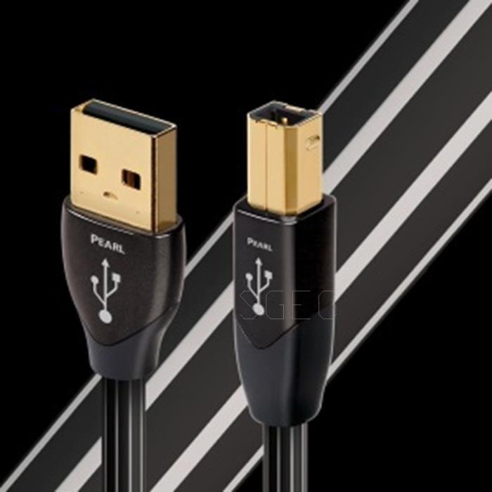 AudioQuest 珍珠 Pearl USB線 電源線 A-B 耳機 擴大機 印表機0.75M 1.5M 3M 5M | 蝦皮購物
