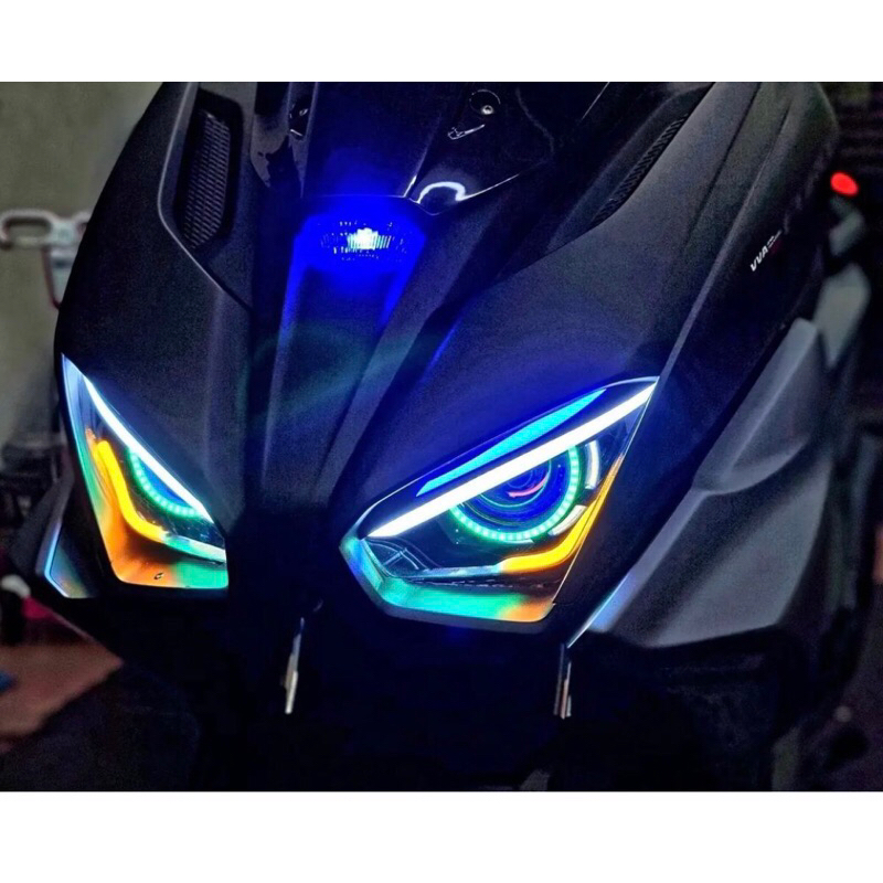 《豪運車業》force2.0專屬LED魚眼客製化，下單前先詢問好訂製內容 | 蝦皮購物