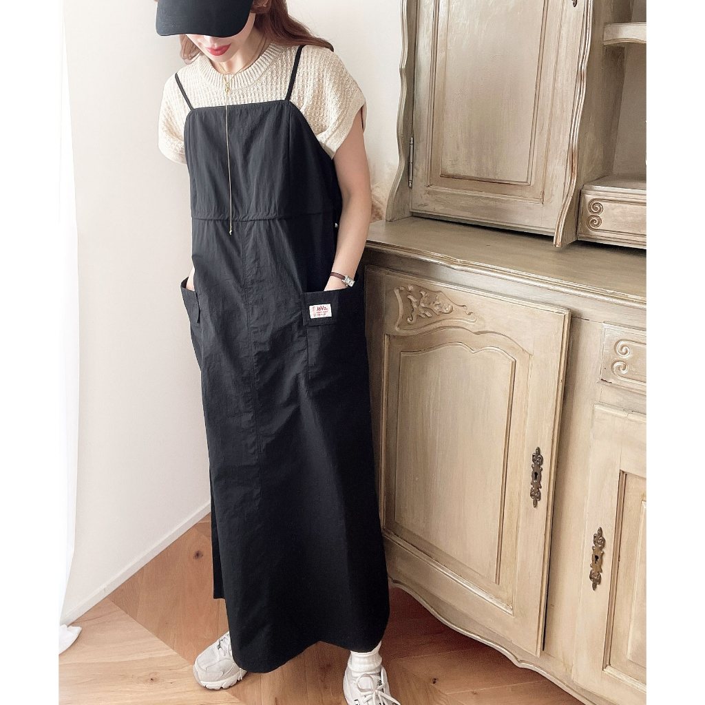 DoReFe | 現貨+預購 日本限定 春款 JAVA 人氣♪♪♪ 連身 工裝裙 吊帶長裙 吊帶裙 | 蝦皮購物