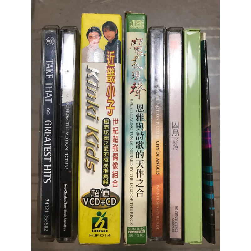 二手CD~鐵達尼電影原聲帶、X情人電影原聲帶、霆鋒當道VCD | 蝦皮購物