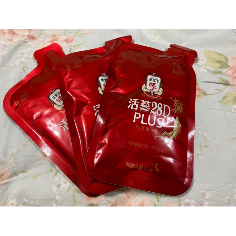 正官庄活蔘 28D PLUS 80毫升分售👉🏻現貨👈🏻 | 蝦皮購物